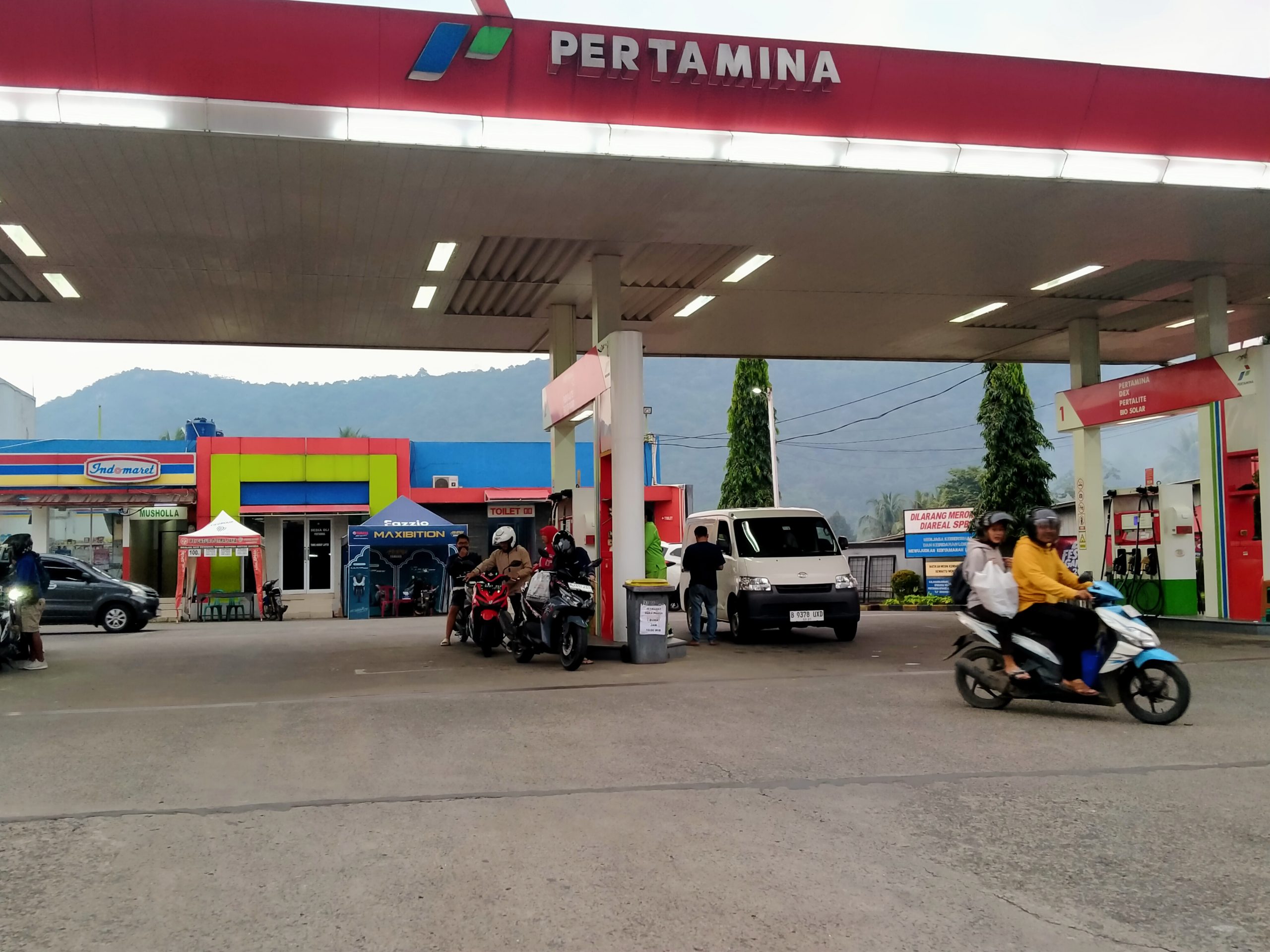 Mudik Lebaran 2024, BBM di SPBU Cibungbulang Bogor Dipastikan Aman ...
